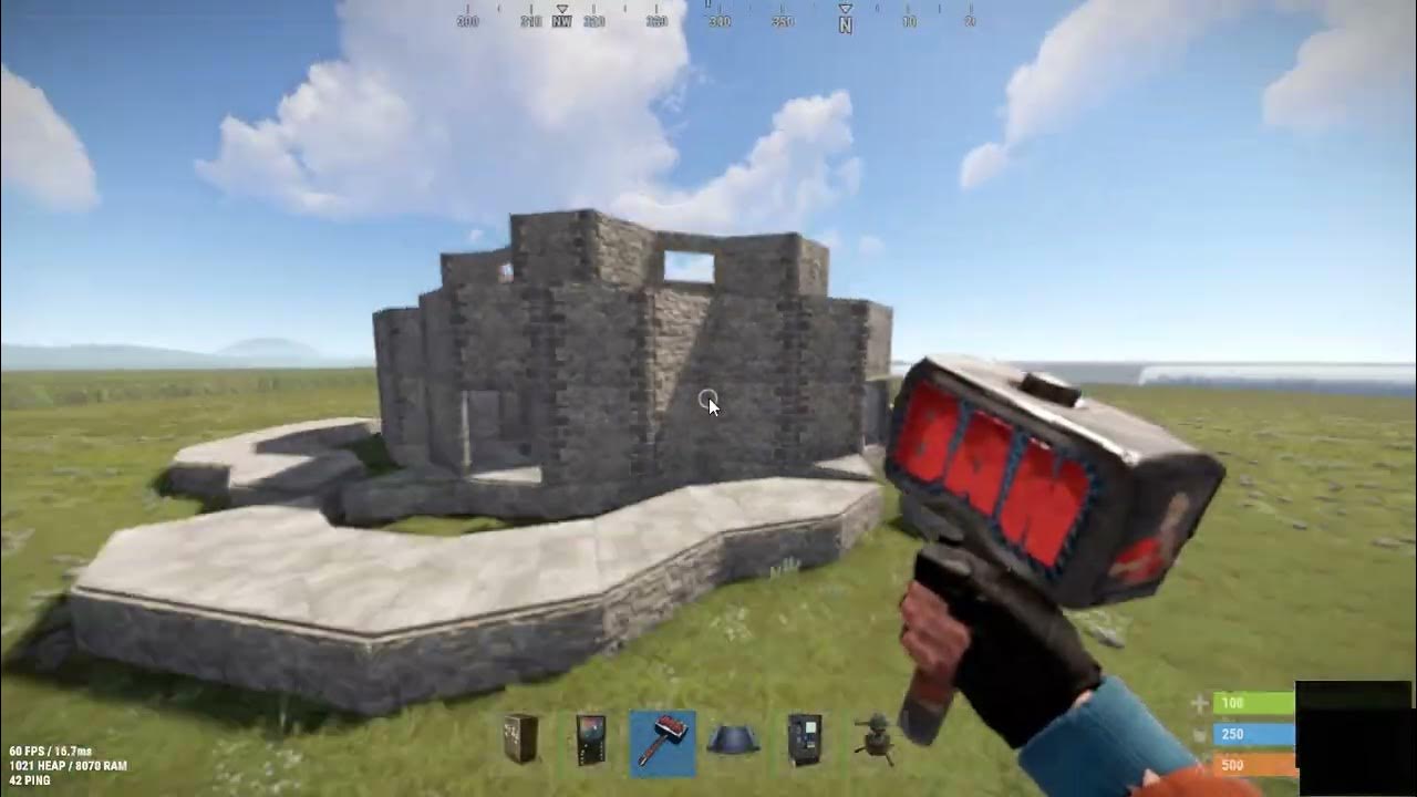 Hichow Wide Gap China Wall Open Core Rust Base Tutorial furnaces ect ...