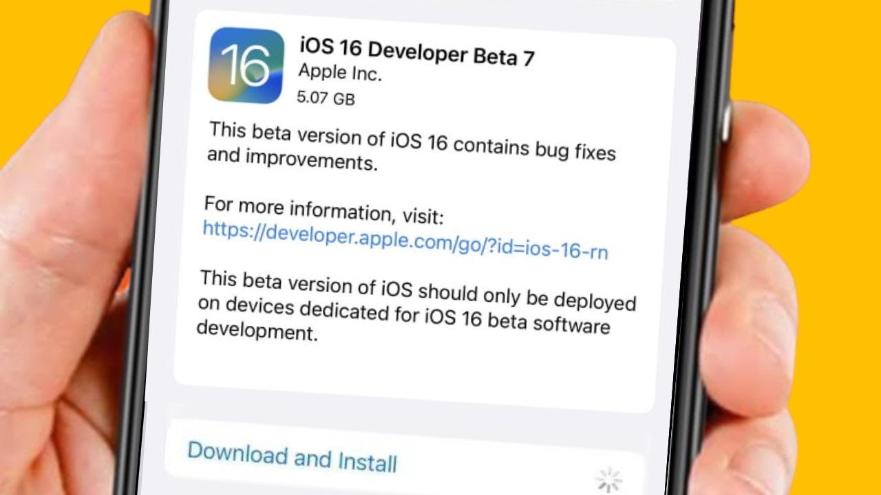 iOS 16 Beta 7 Download | How to Install iOS 16 Beta 7 | Get iOS 16 ...