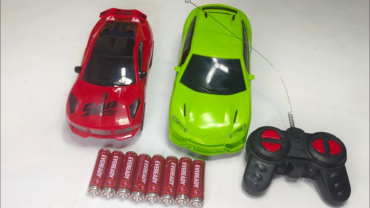unboxing remote control car V/s Dancing car toy, unboxing and testing ...