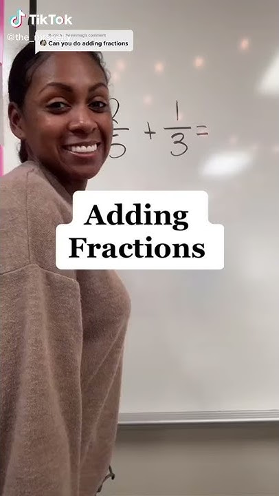 How To Add Fractions - YouTube