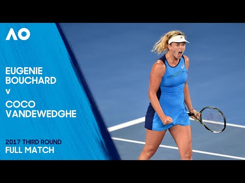 Eugenie Bouchard v Coco Vandeweghe Full Match | Australian Open 2017 Third Round