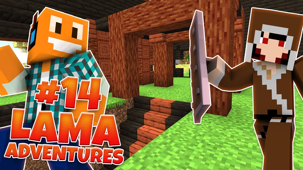 MINECRAFT LAMA ADVENTURES #14 - "Rozbudowa chaty!" - YouTube