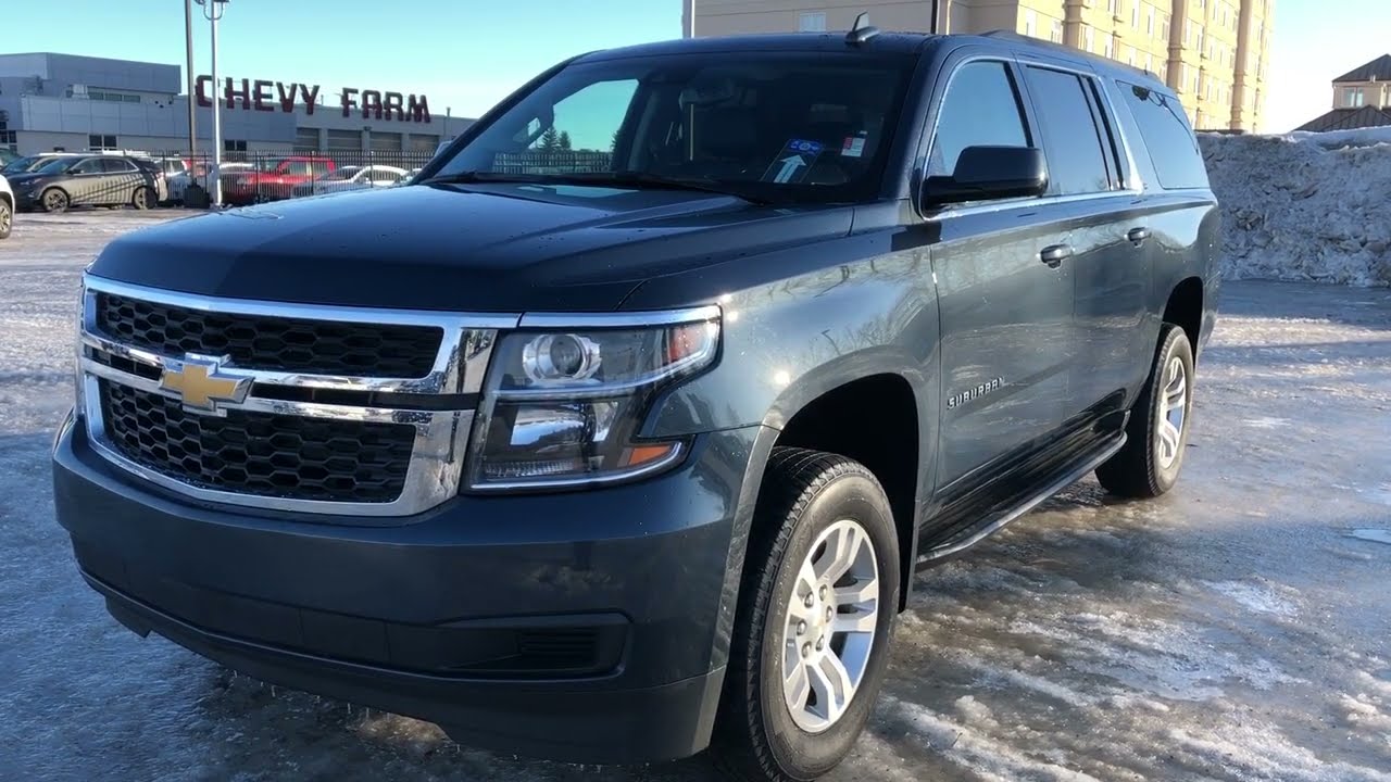 Gray 2020 Chevrolet Suburban LT Review Edmonton AB - Westgate Chevrolet ...