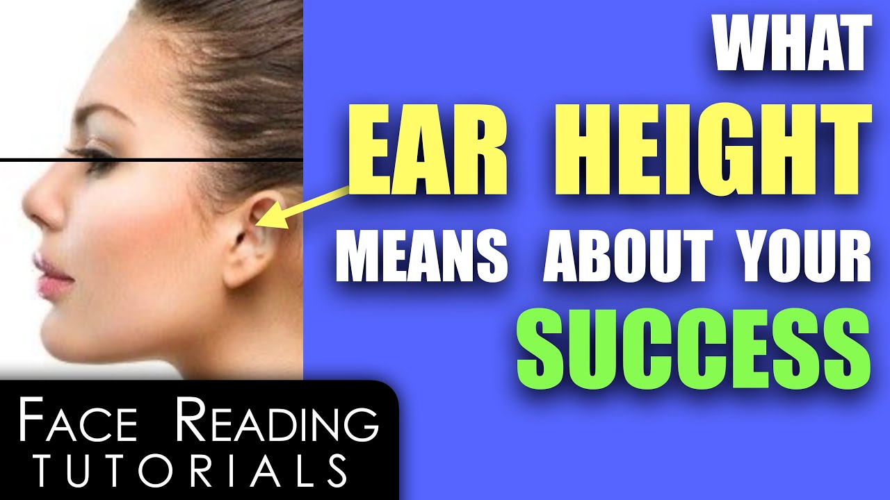 What Ear Height Means About Your Success - YouTube