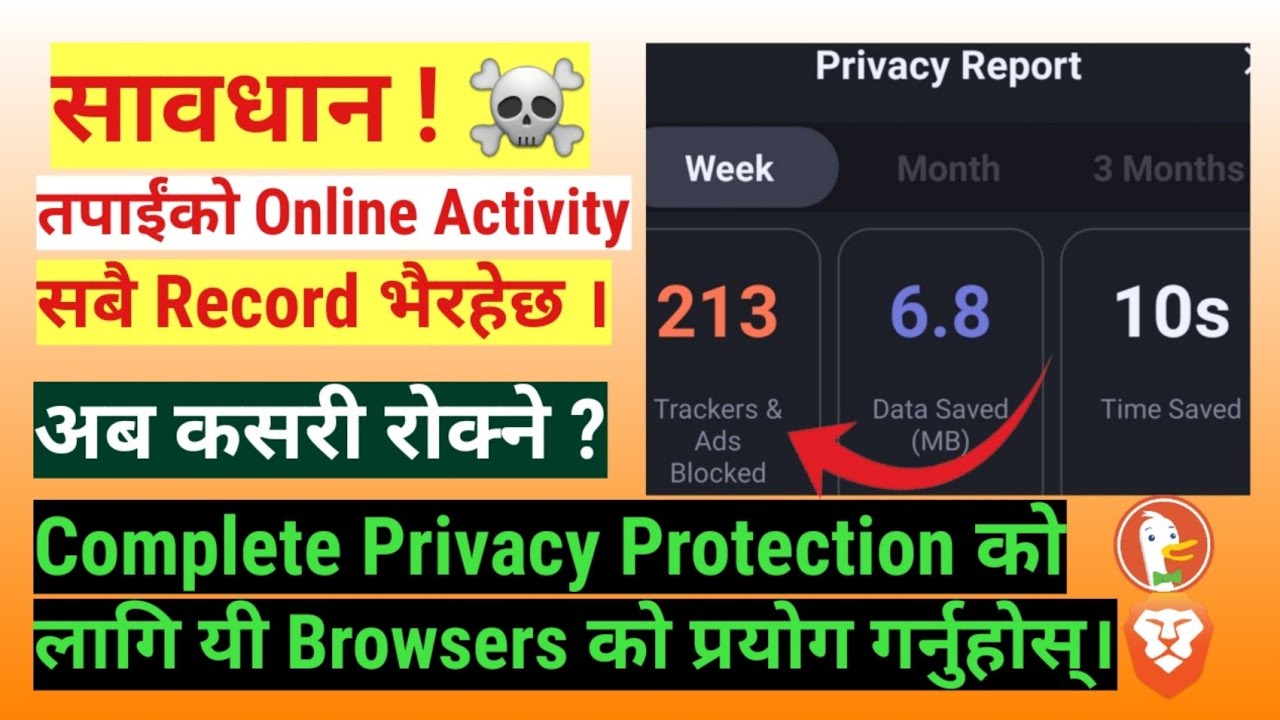 How to protect Online Privacy from Trackers and Websites | ‎Block ...