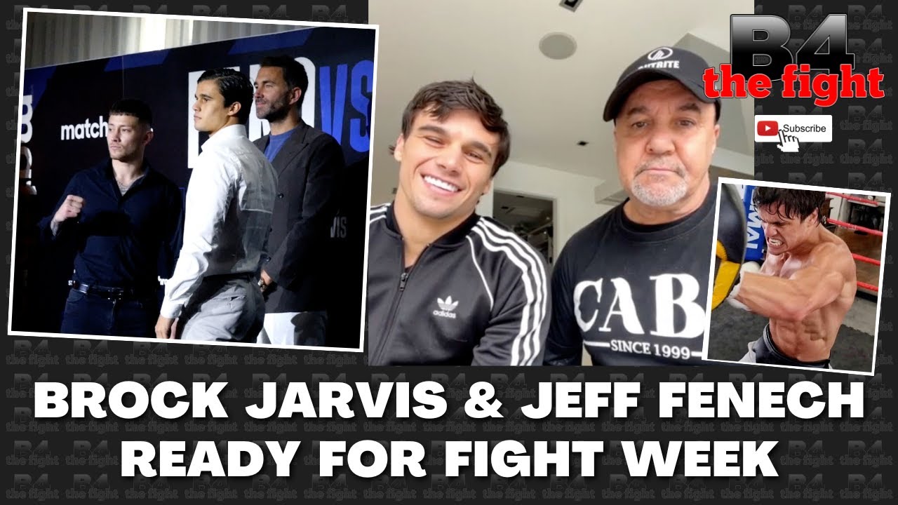 FIRST WORDS FROM BROCK JARVIS & JEFF FENECH #boxing #boxingnews # ...