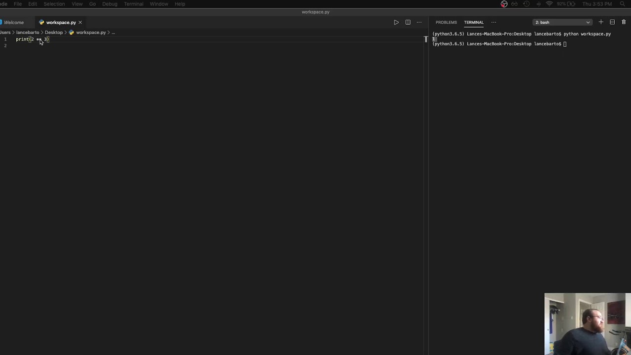 Python Basics Simple Operators In Python Challenge 3 Youtube 1114