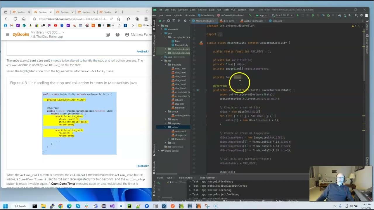 CS 360 zyBooks Ch 4, Part 2 - YouTube