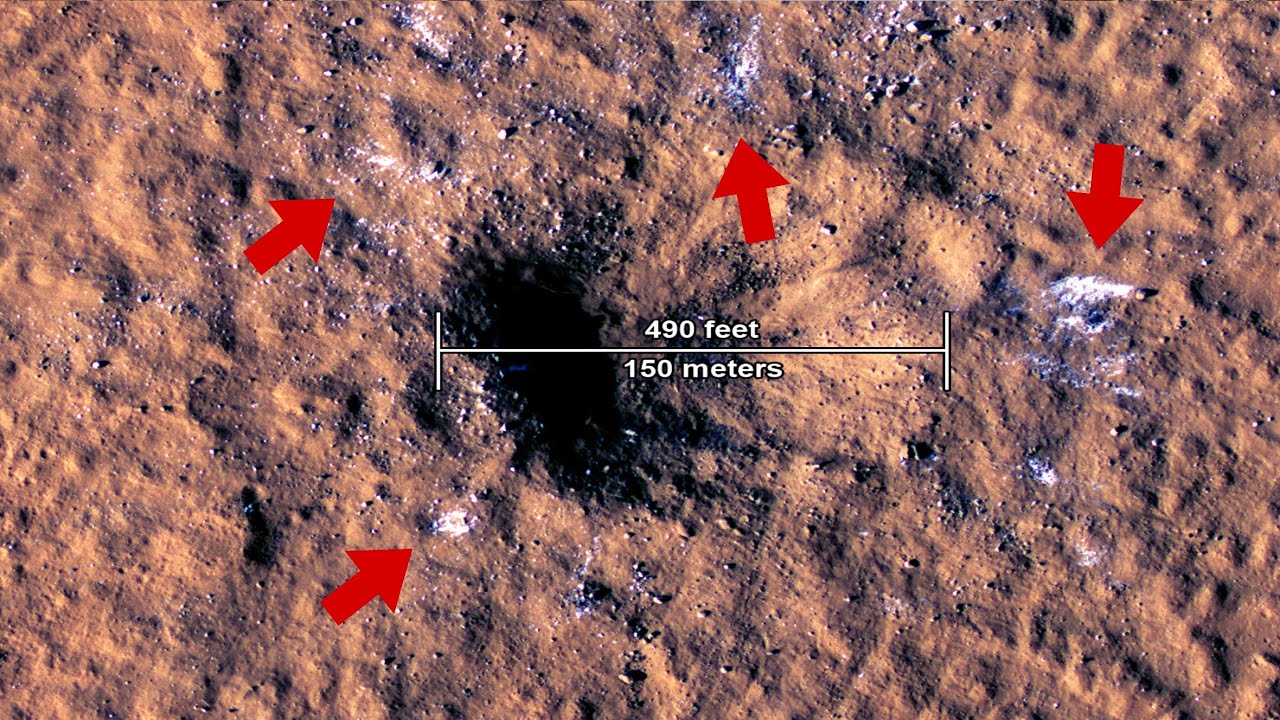Mars Life: What is this captured under mars ground? | Latest Footage by ...