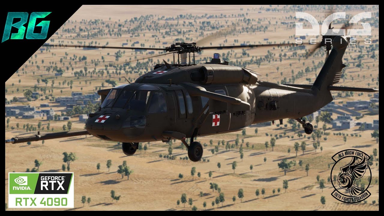 UH-60L Black Hawk Mod | DCS World | Grayflag Syria Coop Server - YouTube