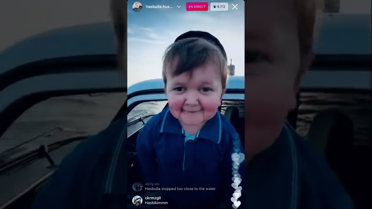 Hasbulla drifting at the Beach 🤣🤣🤣 LIVE - YouTube