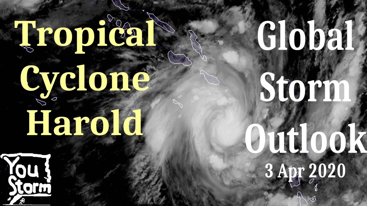 Tropical Cyclone Harold - GSO 3 April 2020 - YouTube