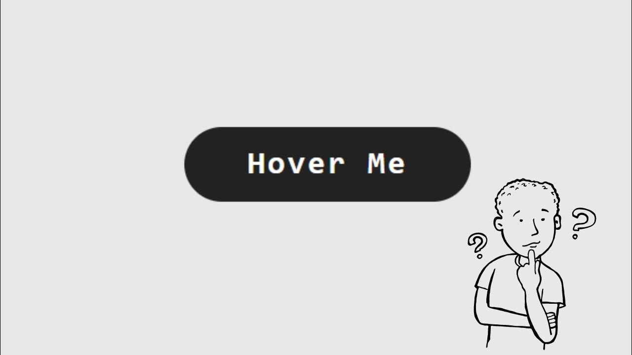 Button Hover Effect Using Html And Css Youtube