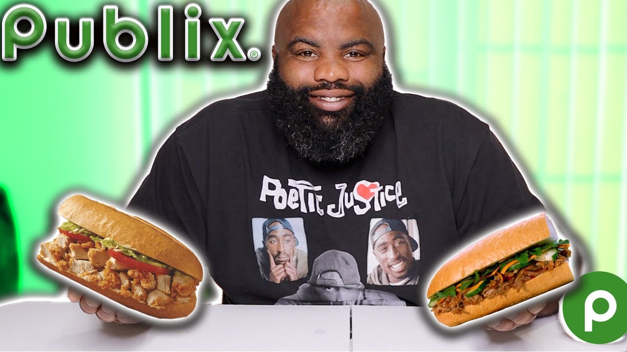 TRYING PUBLIX SUBS MUKBANG - YouTube