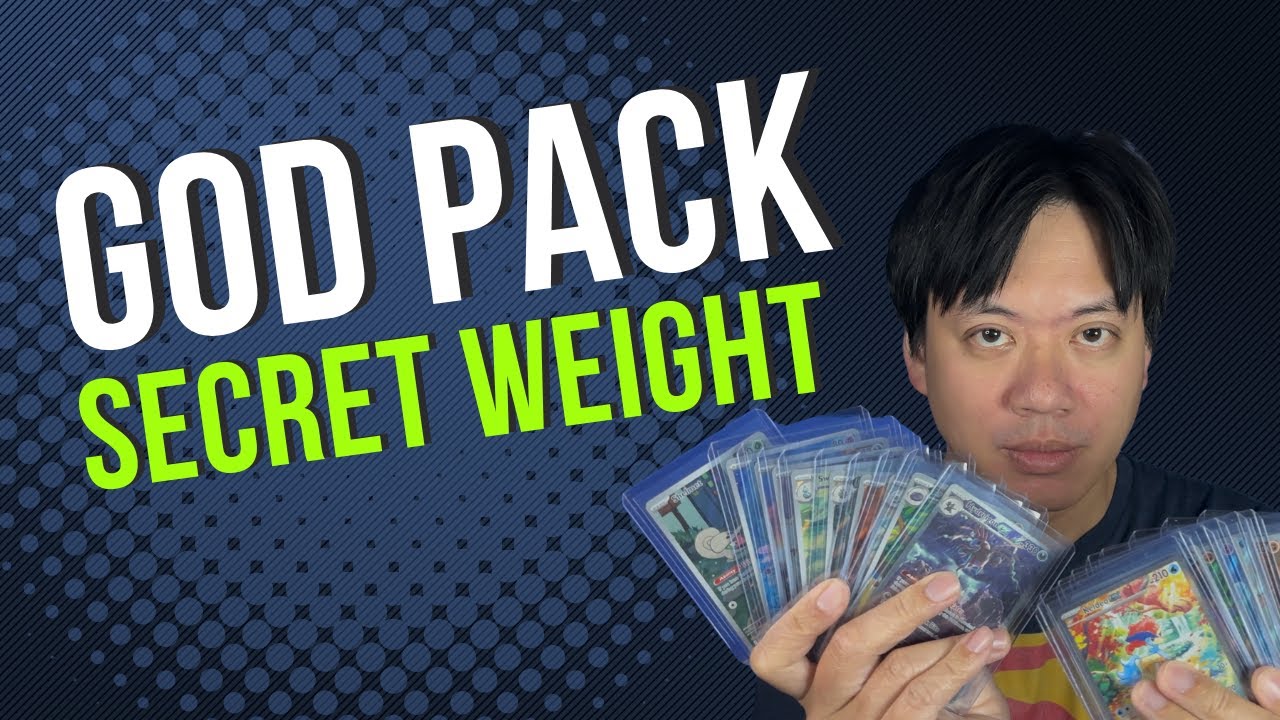 Can Pokemon Booster Pack Weight Reveal a God Pack (Real Data) - YouTube