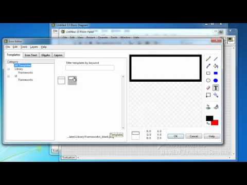 Icon and Connector Pane for Lab View - YouTube