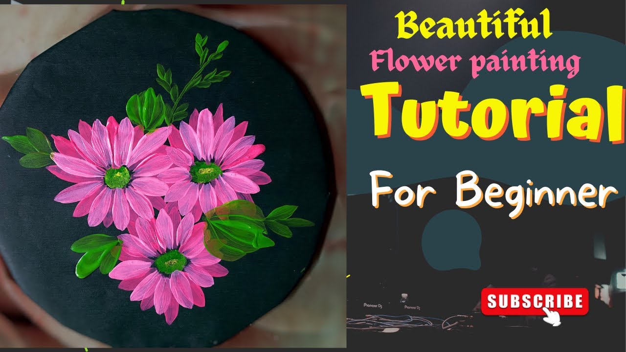 Blossoming Creativity || Flower Painting Tutorial 🌸 ️ #painting #art # ...