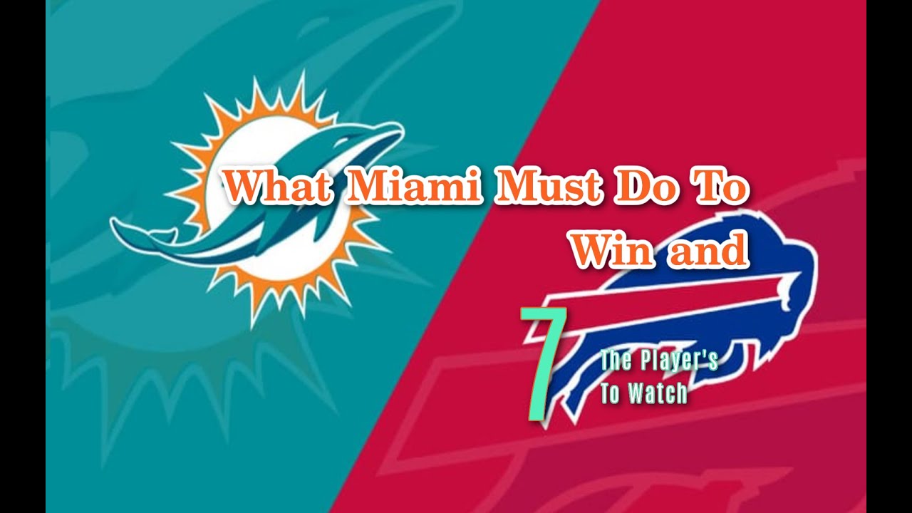 What Miami Dolphins Must Do To Win Against Buffalo: 7 Player's To Watch ...