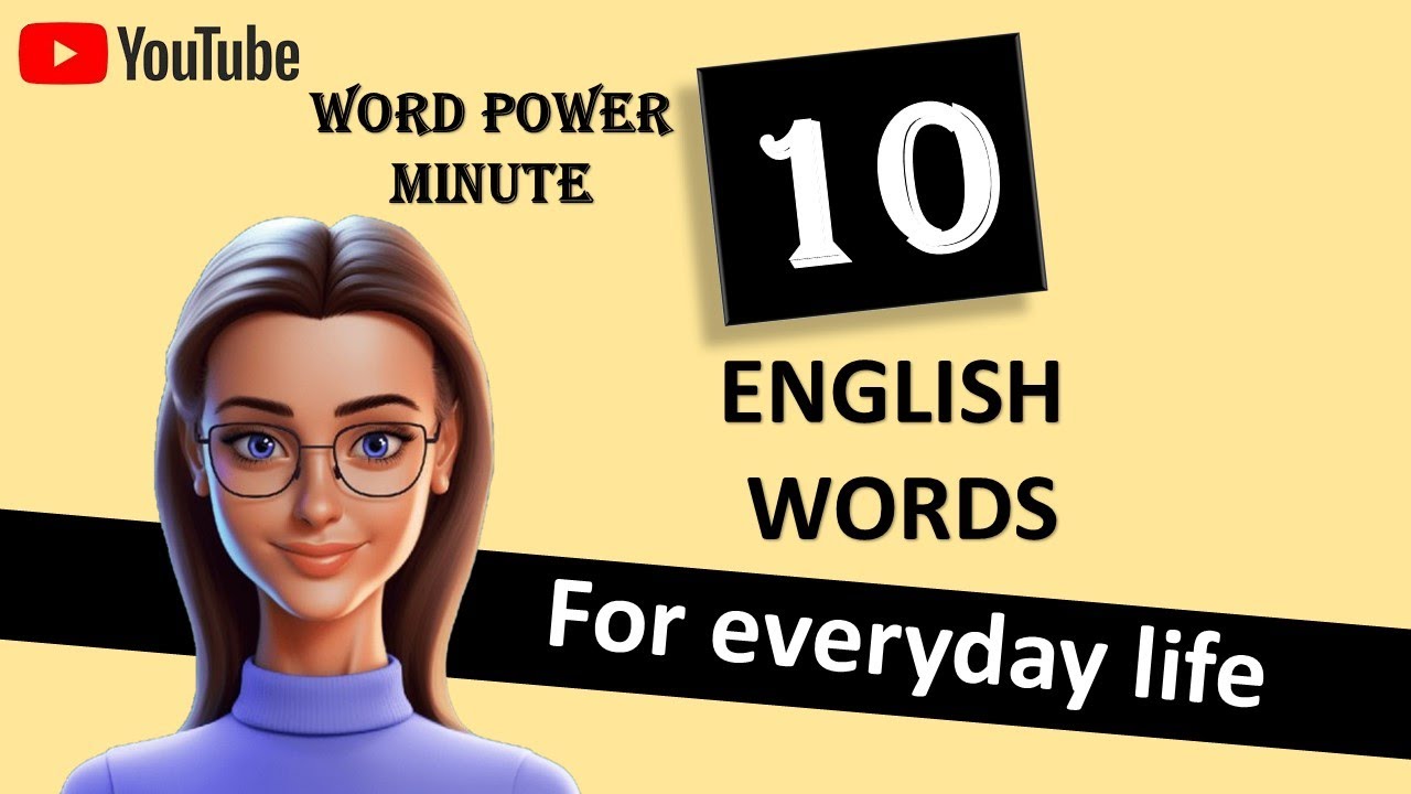 Learn 10 Powerful New Words in 2 Minute Word Power Minute Episode 3# ...