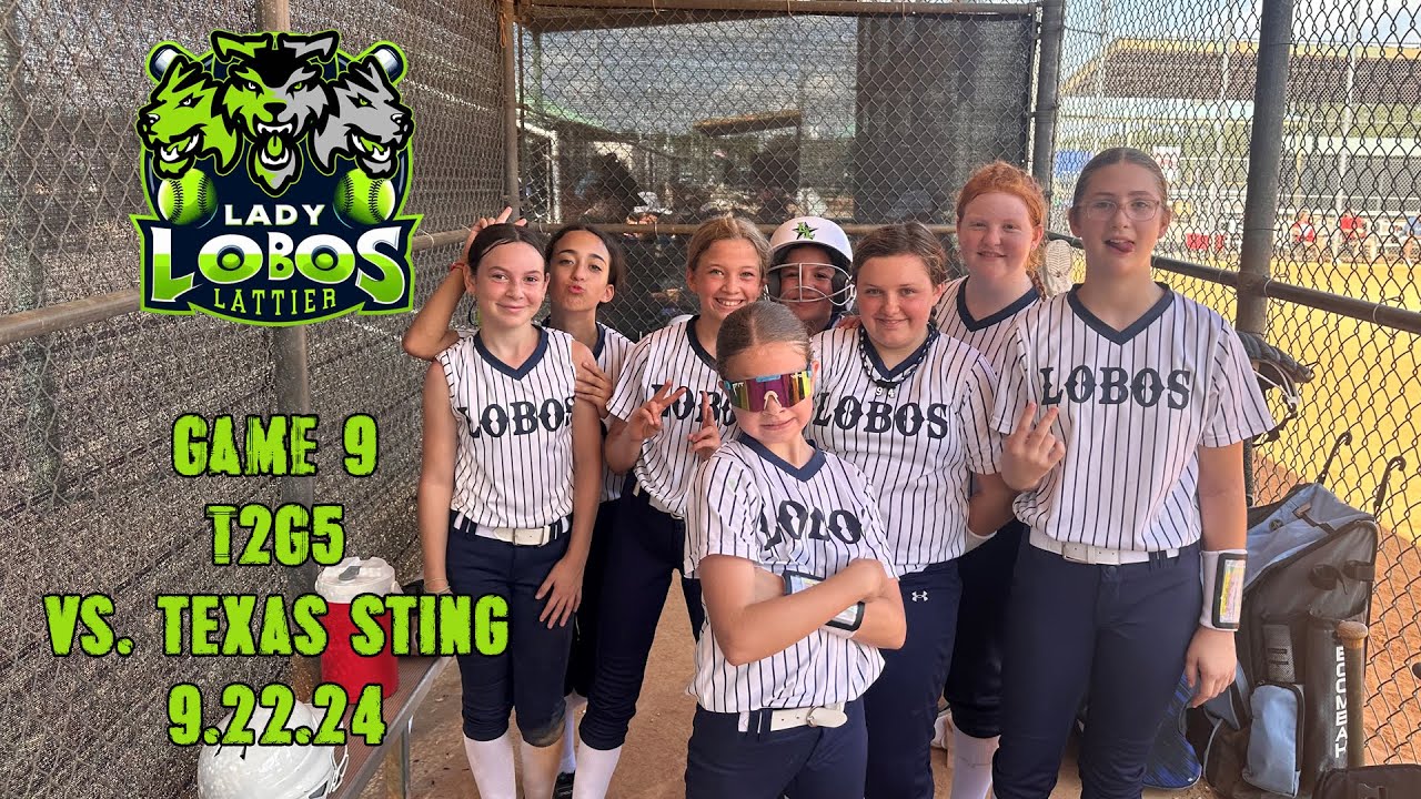 Lady Lobos Lattier 12U - Game 9 - vs. Texas Sting Fulmer 12U 9.22.24 ...