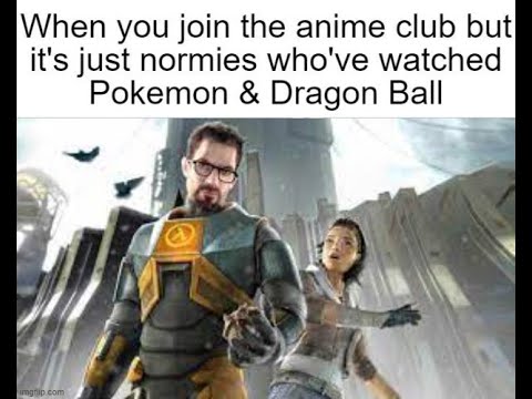 Anime memes but its only gordon freeman - YouTube