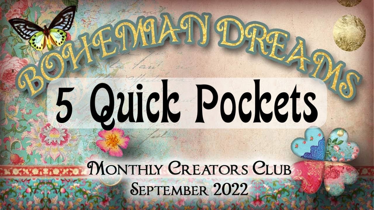 Make 5 Different Super Quick Pockets for Junk Journals in this Short ...