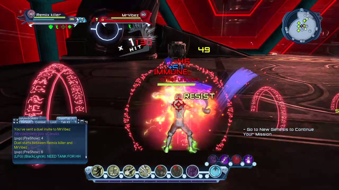 DCUO mrvibez getting beasted - YouTube