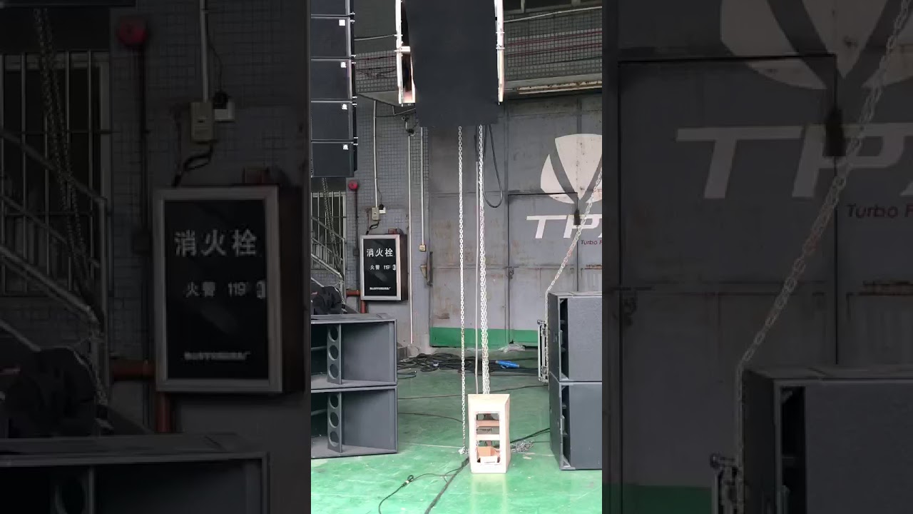 Soundcheck(2) of TP 600 single 12'' line array system by TPA Pro Audio ...