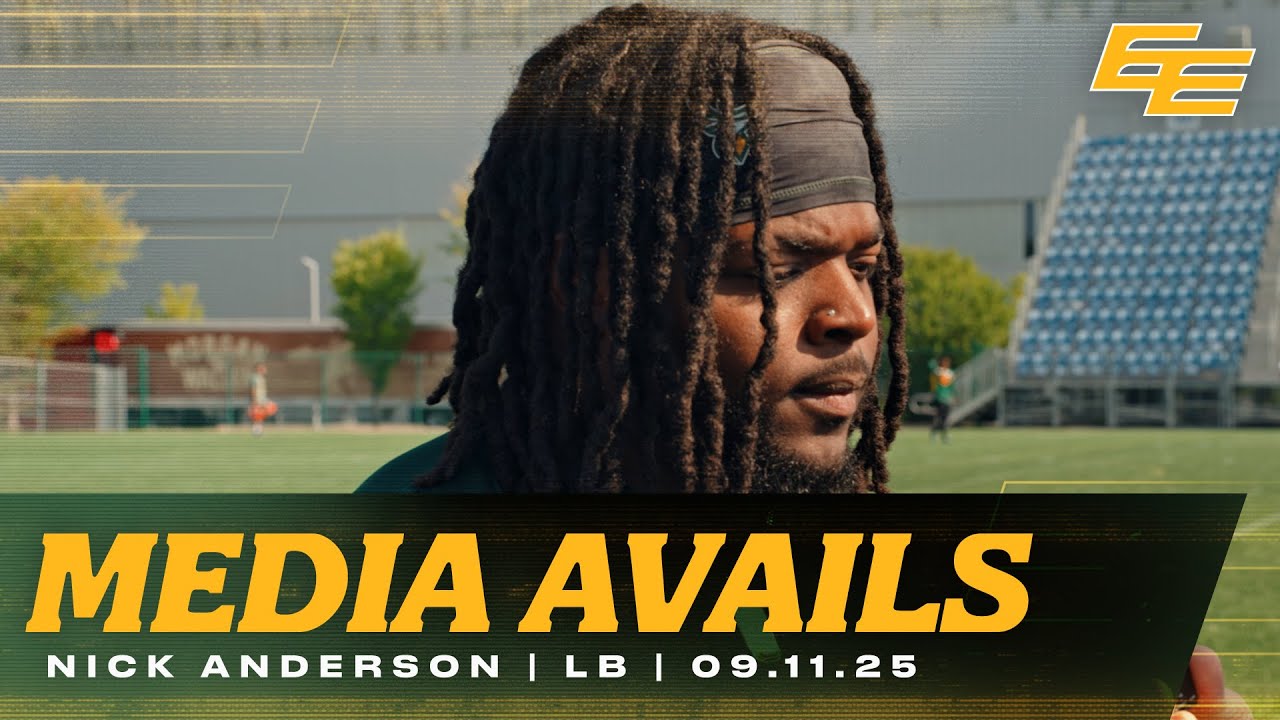 Waiting to Get Back in the Game | LB Nick Anderson | MEDIA AVAILS | 09. ...