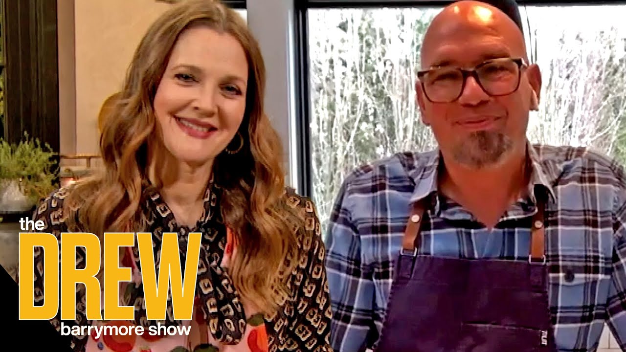 Michael Symon Thanks Drew for Being One of His First Guests on The Chew ...