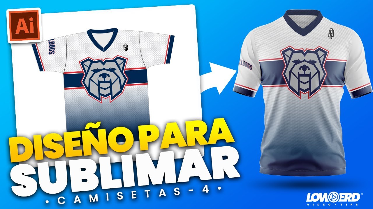🔥Como hacer un diseño para sublimar camisetas en l adobe illustrator ...