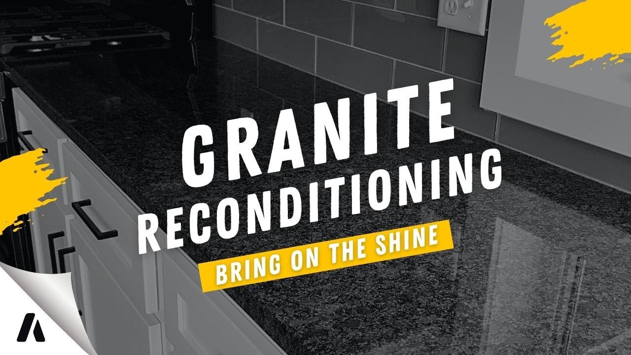 Bringing life back into GREASY, GRIMY, and OILY Granite Countertops ...