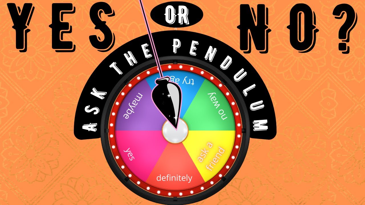 🌈YES or NO? The Pendulum Speaks🌈 | Ask Any Question 🙏💫💜💍🤑| Ask the ...