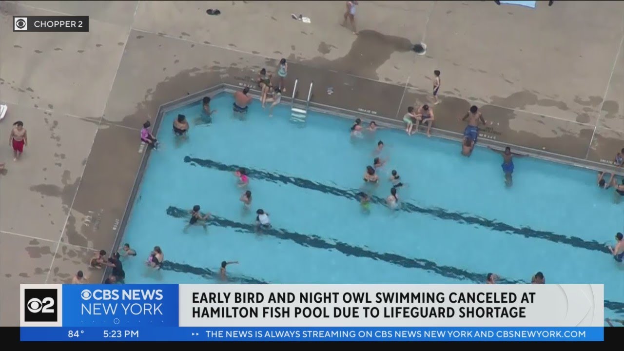 Lifeguard shortage could mean shorter hours at NYC pools - YouTube