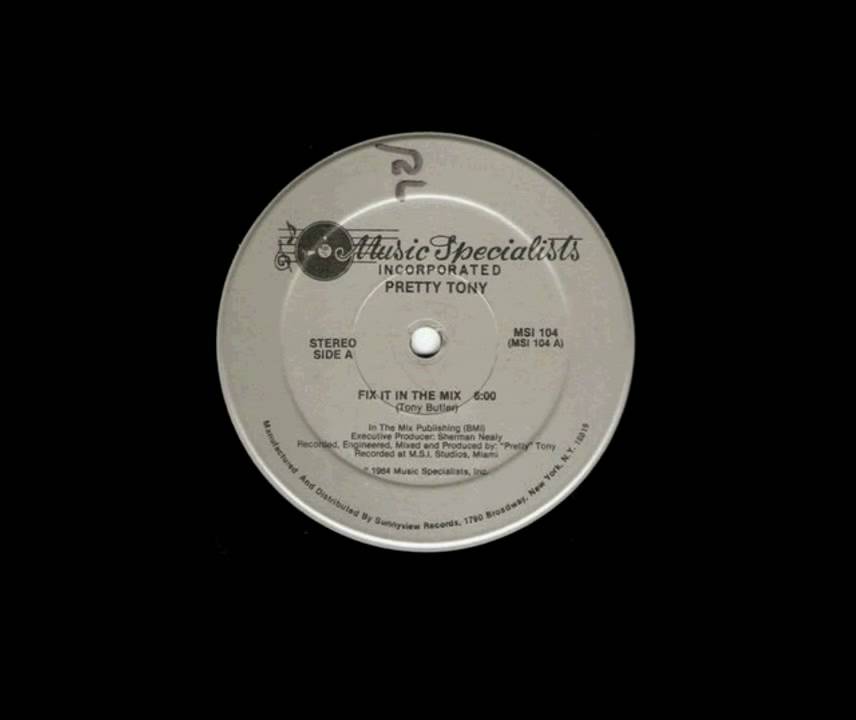 Old School Pretty Tony - Fix it in the mix - YouTube