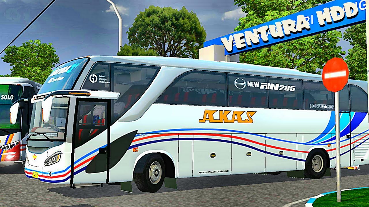 SHARE LIVERY AKAS BUS VENTURA HDD ERIK - YouTube