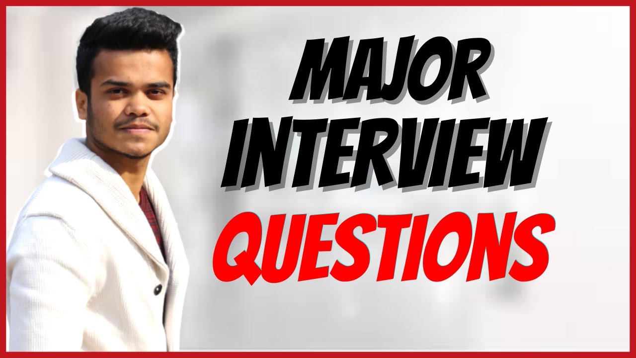 Most Commonly Asked Questions in an Interview (Hindi) - YouTube