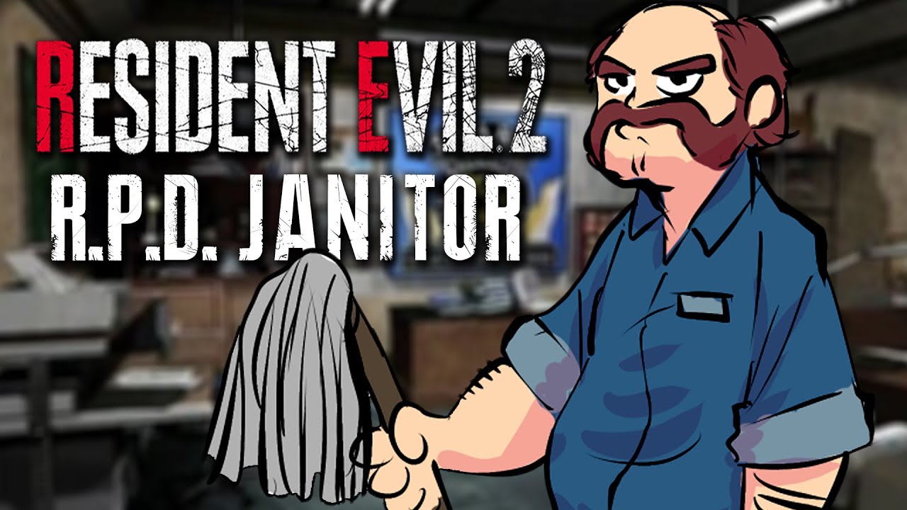 RESIDENT EVIL 2: REMAKE || The RPD Janitor DLC - YouTube