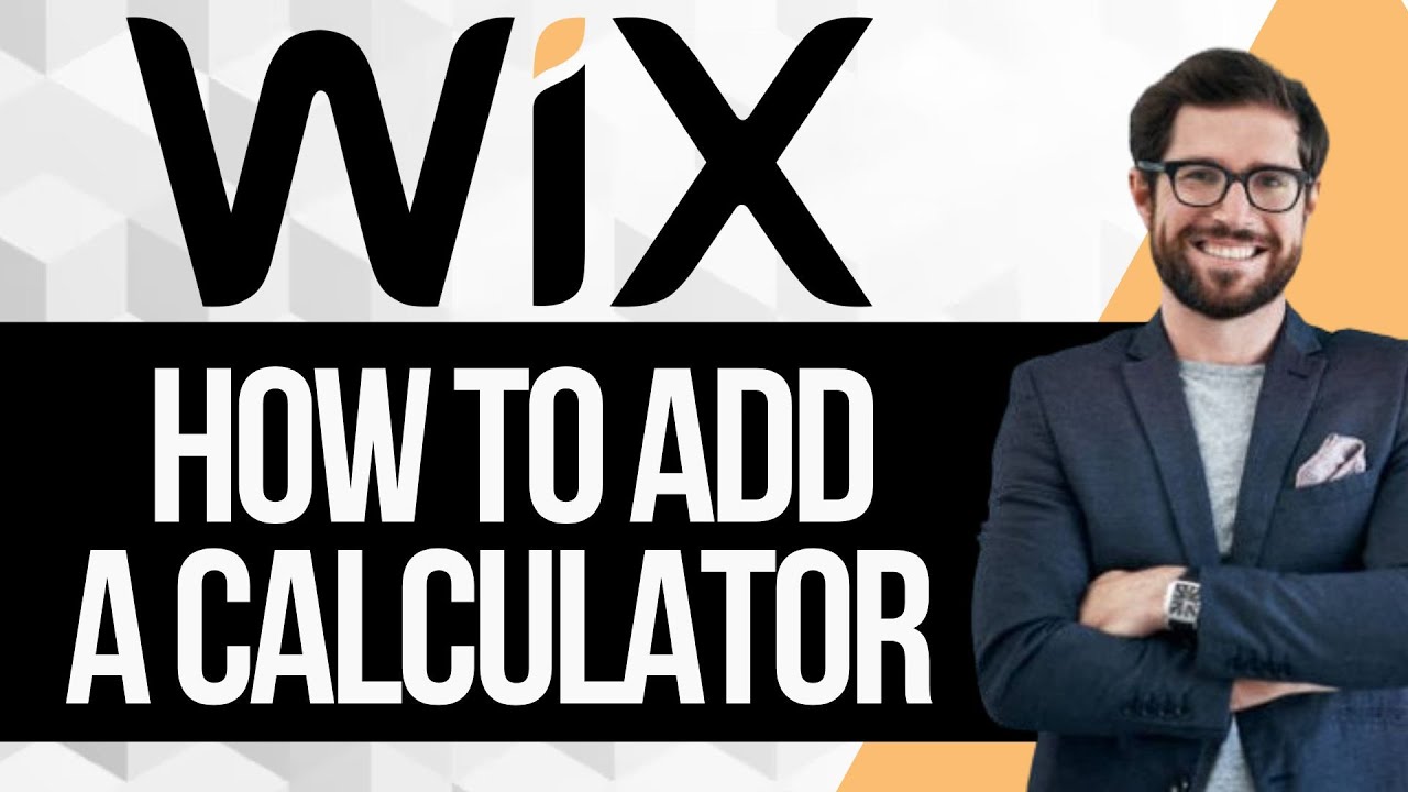 How to Add Calculator in Wix Website - YouTube