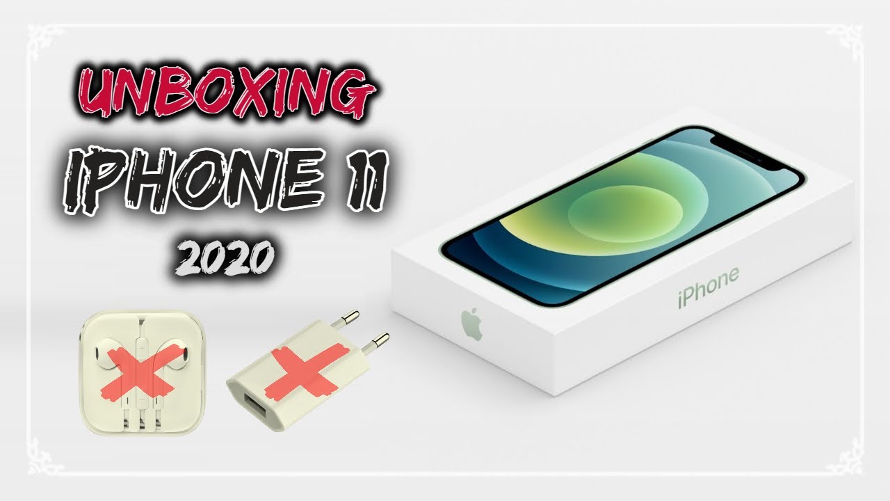 Iphone 11 (2020 version) - Unboxing, Setup and First Look - YouTube