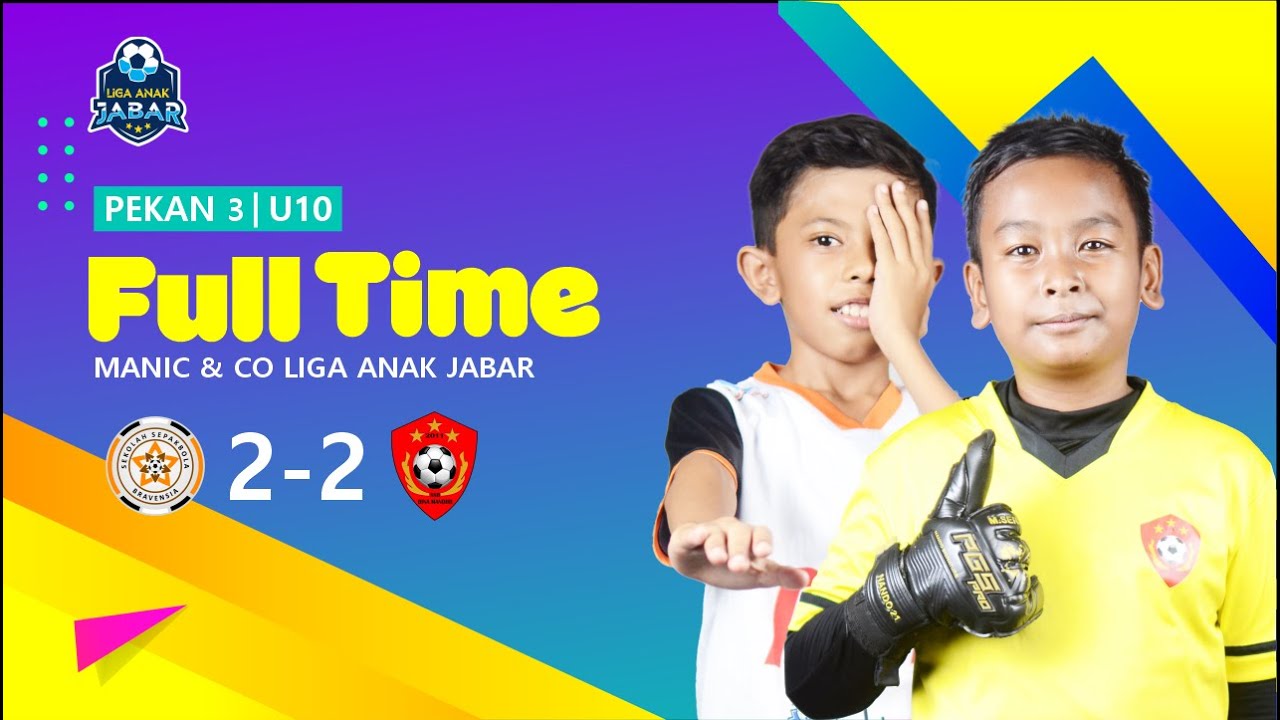 U10 Bravensia Orange VS U10 Bina Mandiri Maniq&Co Liga Anak Bandung - YouTube