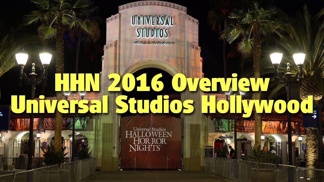 Halloween Horror Night 2016 Overview | Universal Studios Hollywood ...