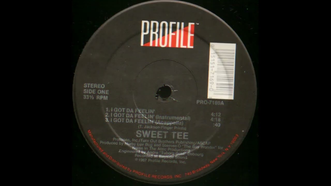 Sweet Tee - I Got Da Feelin' (1987 Instrumental) - YouTube