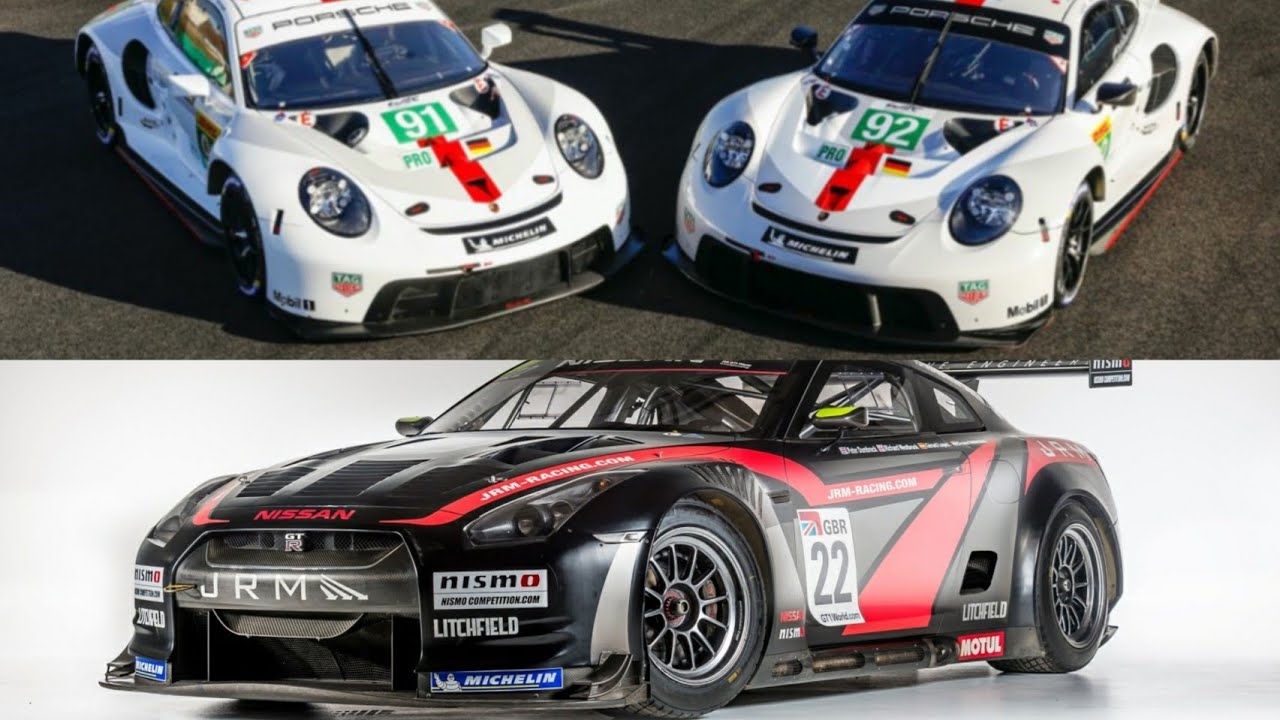Real Racing 3 Porsche 911 RSR (2021) & Nissan Jr Motorsports GTR GT1 ...