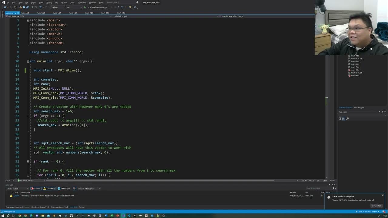 Parallel Programming Video 13 (CSE-5250-60, Fall 2023) - YouTube