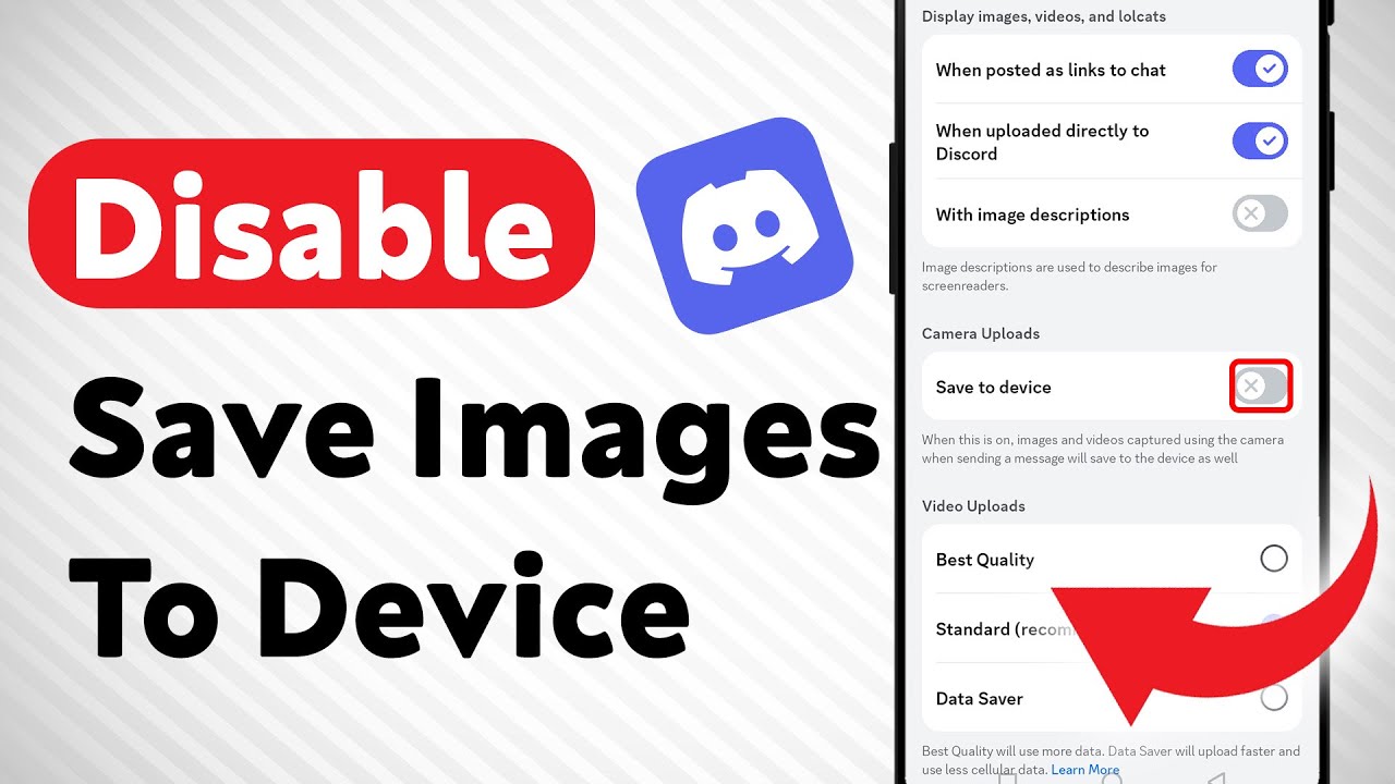 How to Disable Save Images to Device on Discord (Updated) - YouTube
