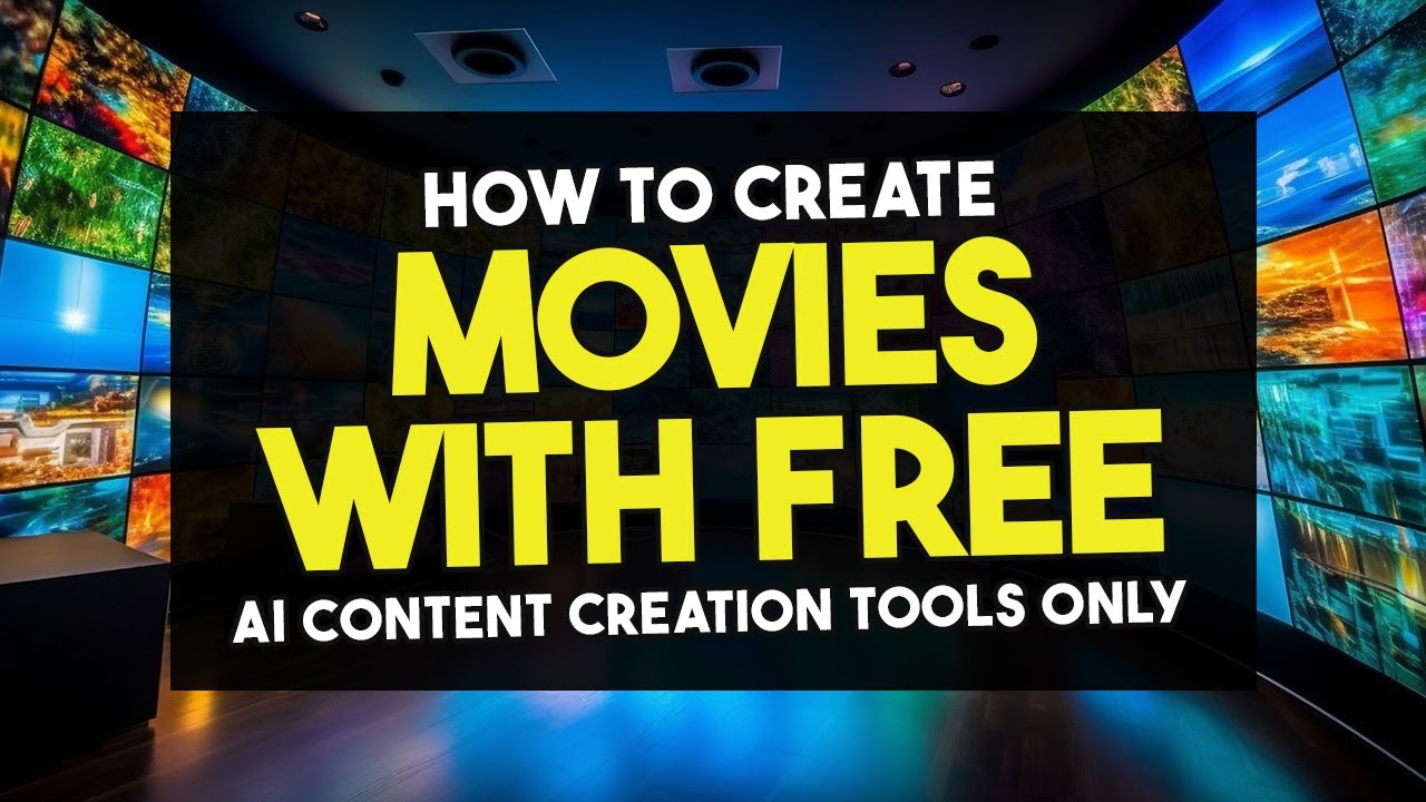 How To Create Movies With FREE AI Content Creation Tools Only - YouTube