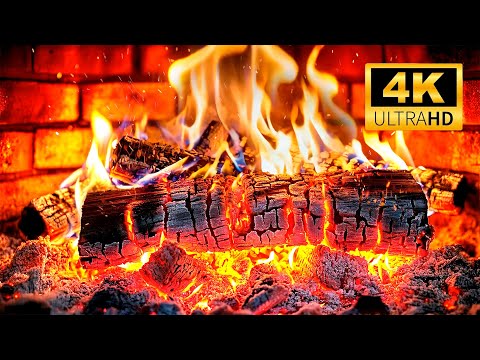 🔥 Rahatlatıcı Kulübe Şöminesi (12 Saat) | Sessiz Çıtırdayan Ateş