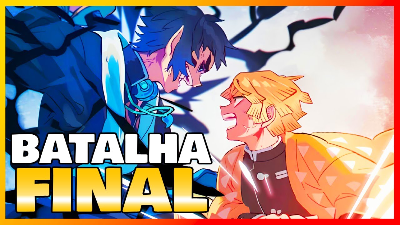 A Batalha Final de Zenitsu: A Ascensão do Pilar do Trovão - YouTube