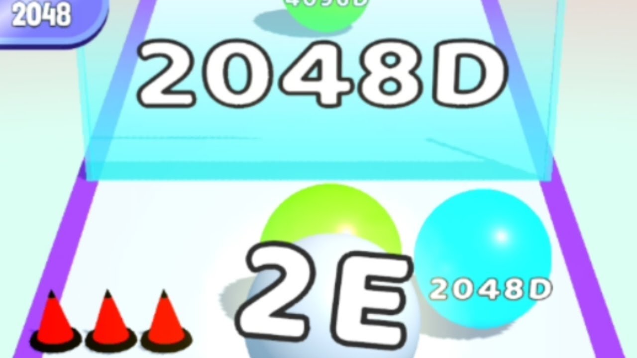 Ball Run Merge Infinity 2048 ASMR Mobile Gameplay - YouTube